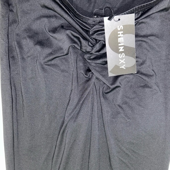 SHEIN | Pants & Jumpsuits | Shein Xs Flare Pant Ruched Back | Poshmark